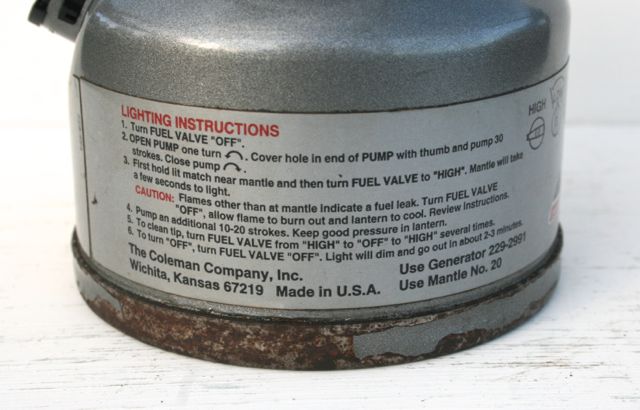 Coleman 229 (1996) | Classic Pressure Lamps & Heaters