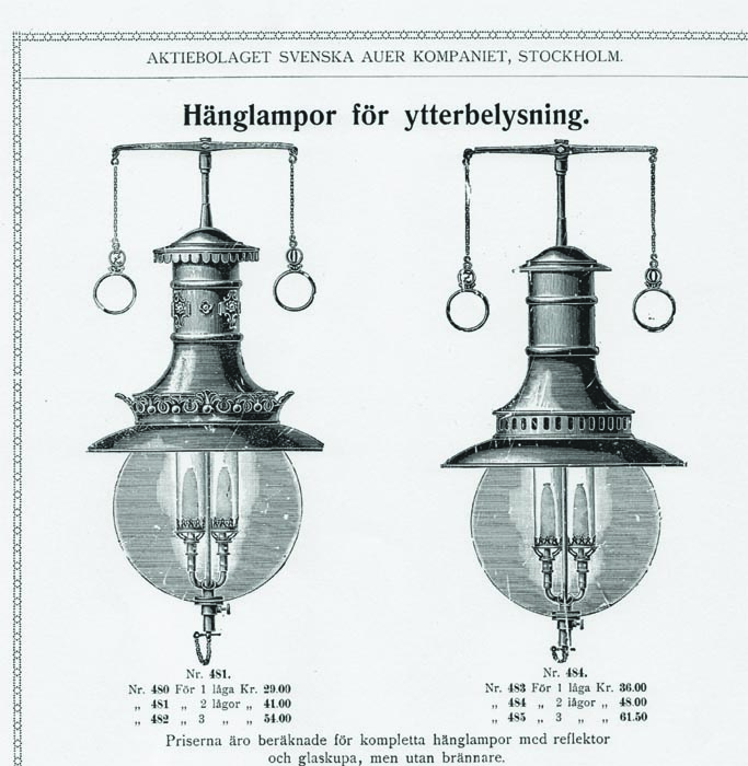 Auer | Classic Pressure Lamps & Heaters