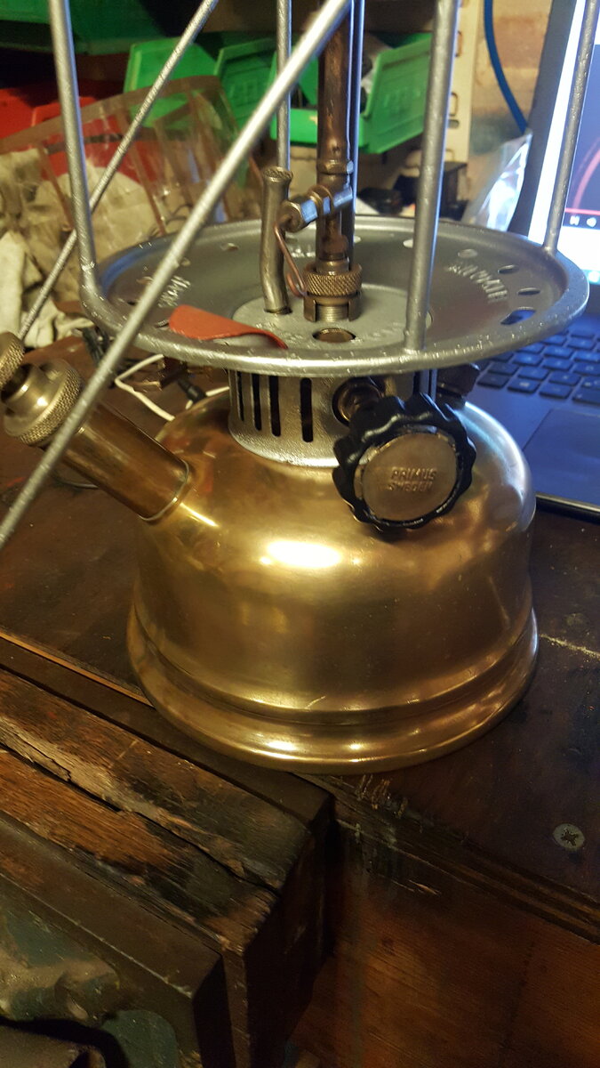 Primus 1051 first light up | Classic Pressure Lamps & Heaters