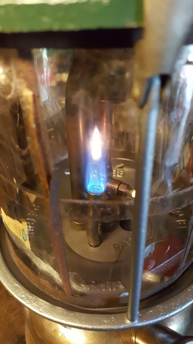 Primus 1051 first light up | Classic Pressure Lamps & Heaters