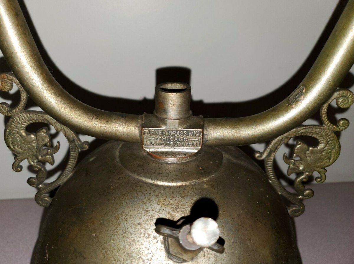 Turner brass works table lamp | Classic Pressure Lamps & Heaters