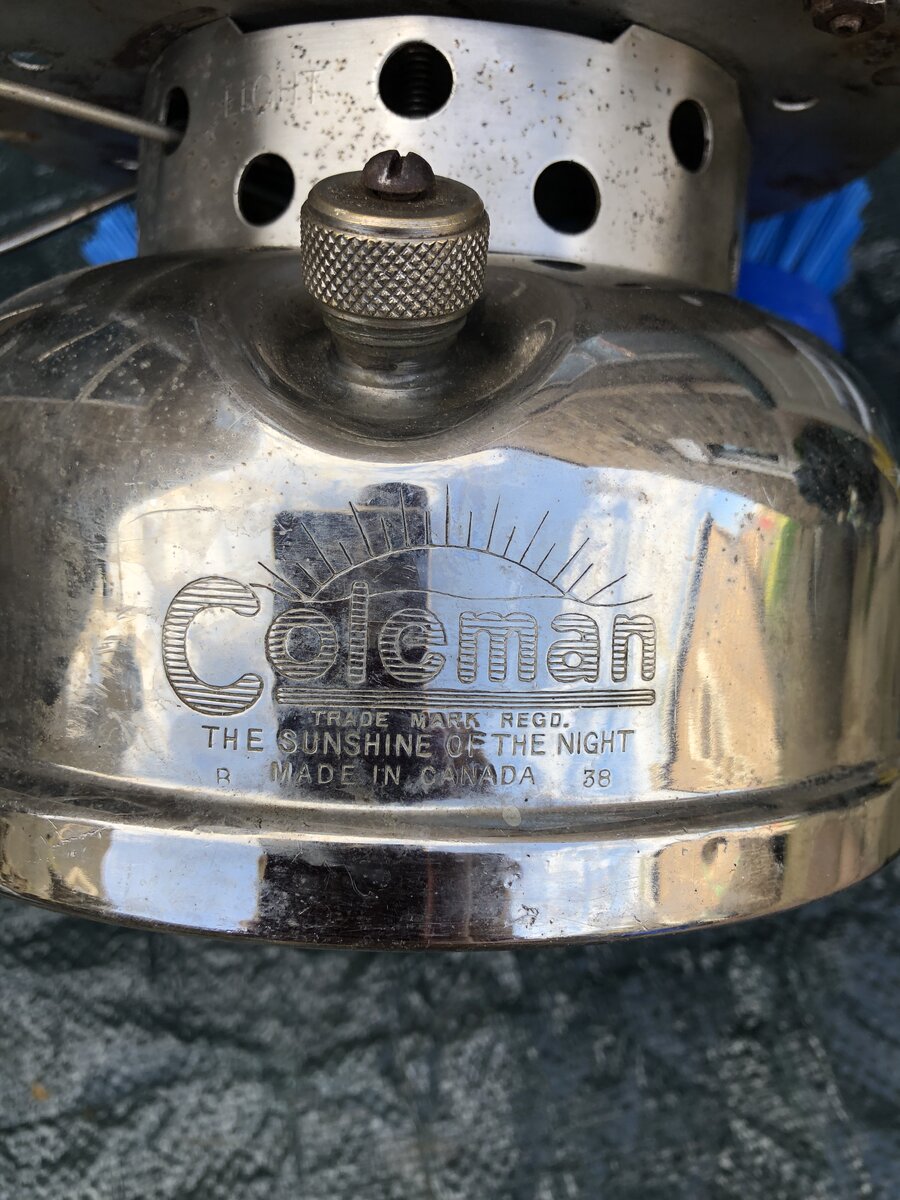 Coleman stove identification | Classic Pressure Lamps & Heaters