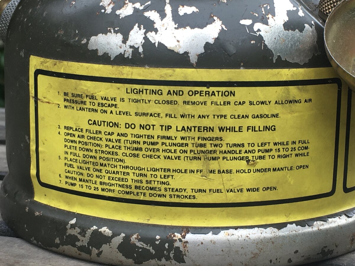 1982 USA Mil-Spec, manufacturer SMP | Classic Pressure Lamps & Heaters