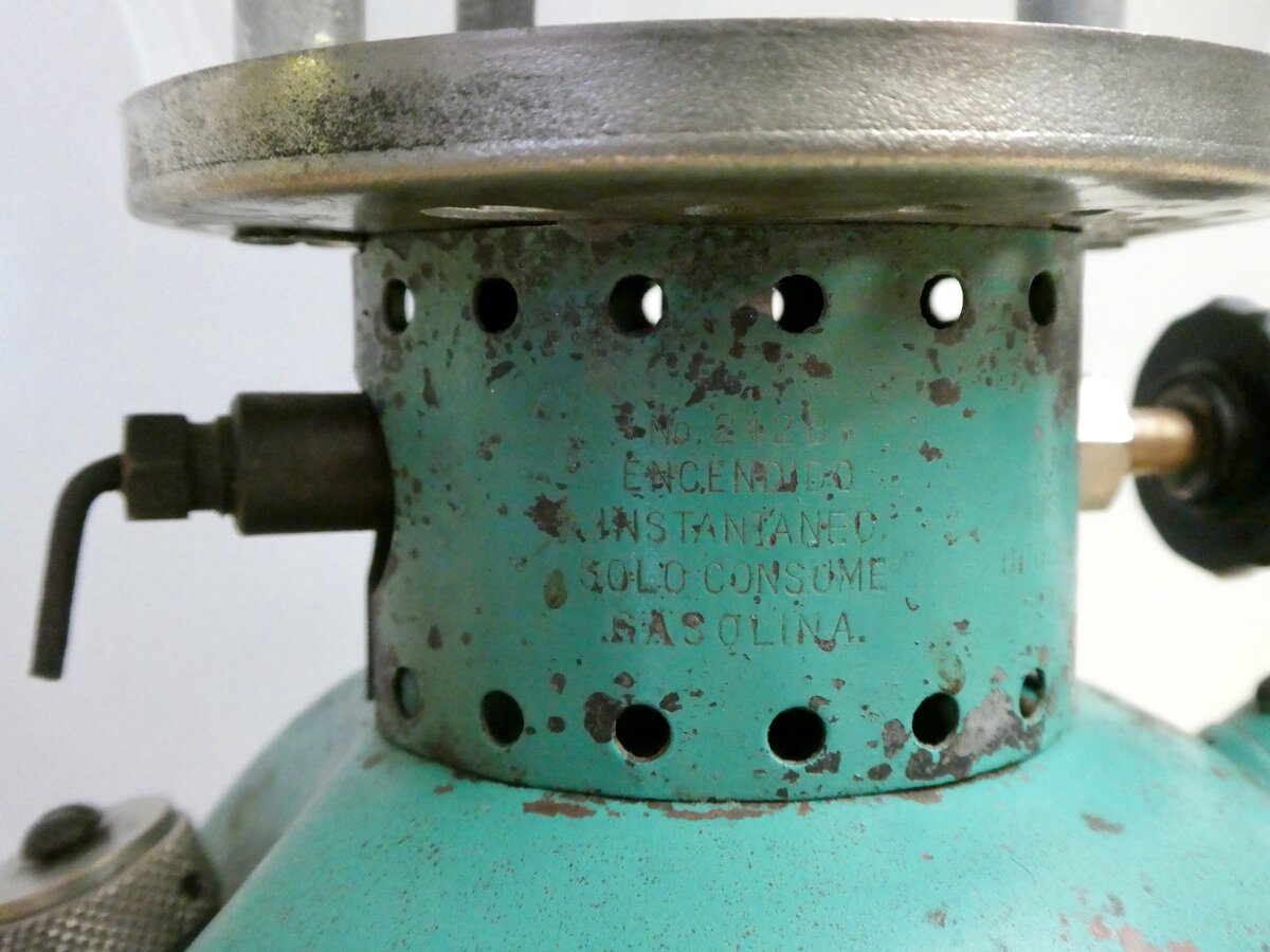 Coleman 242B "Sportlite" (Canada March 1947) | Classic Pressure Lamps ...